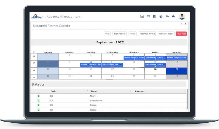 Dakar Software Systems | Dakar Software Systems' Absence Management